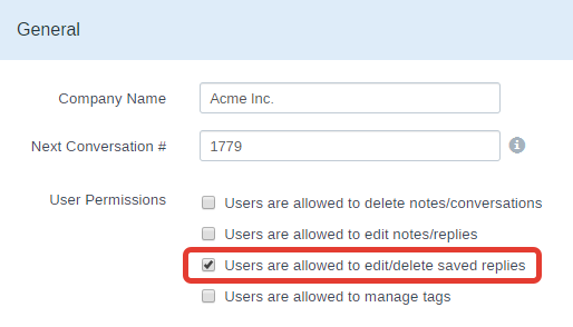 Saved Replies Module – FreeScout
