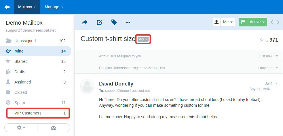 Custom Folders Module – FreeScout