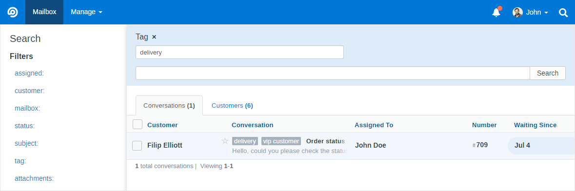 Tags Module – FreeScout