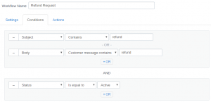 Workflows Module – FreeScout