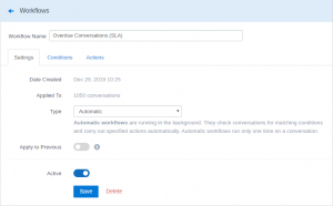 Workflows Module – FreeScout