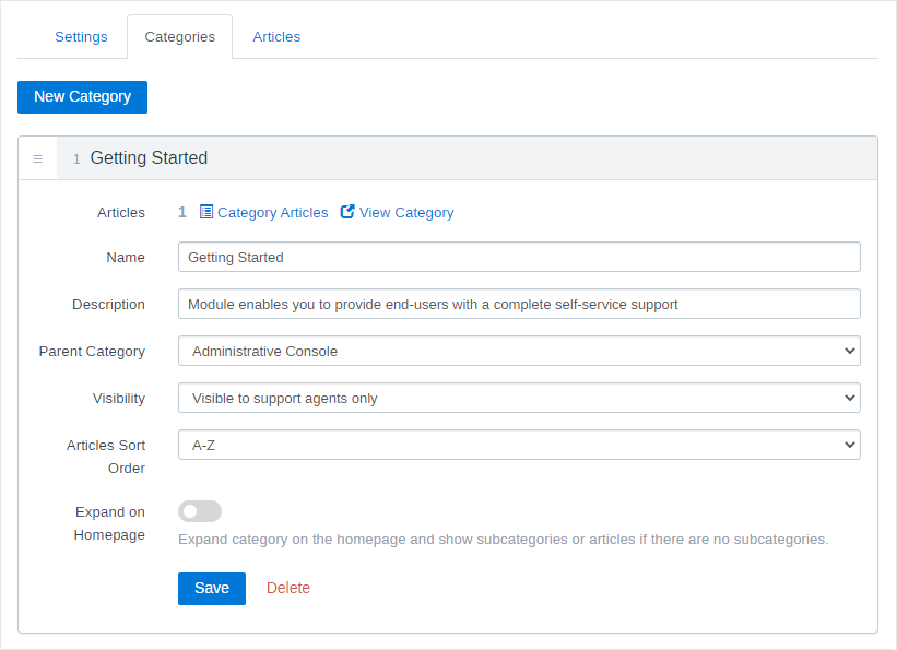 Knowledge Base Module – FreeScout