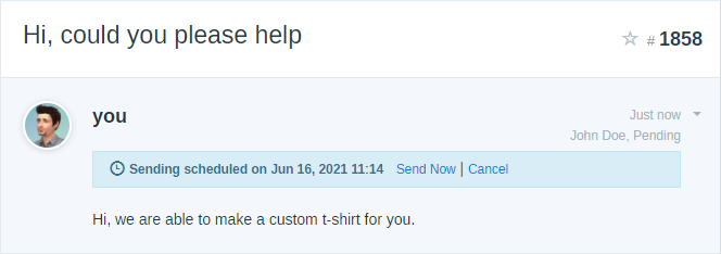 Send Later Module – FreeScout