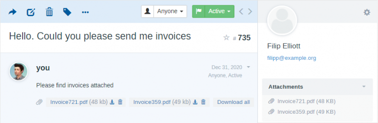 Extended Attachments Module – FreeScout