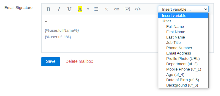 User Fields Module – FreeScout